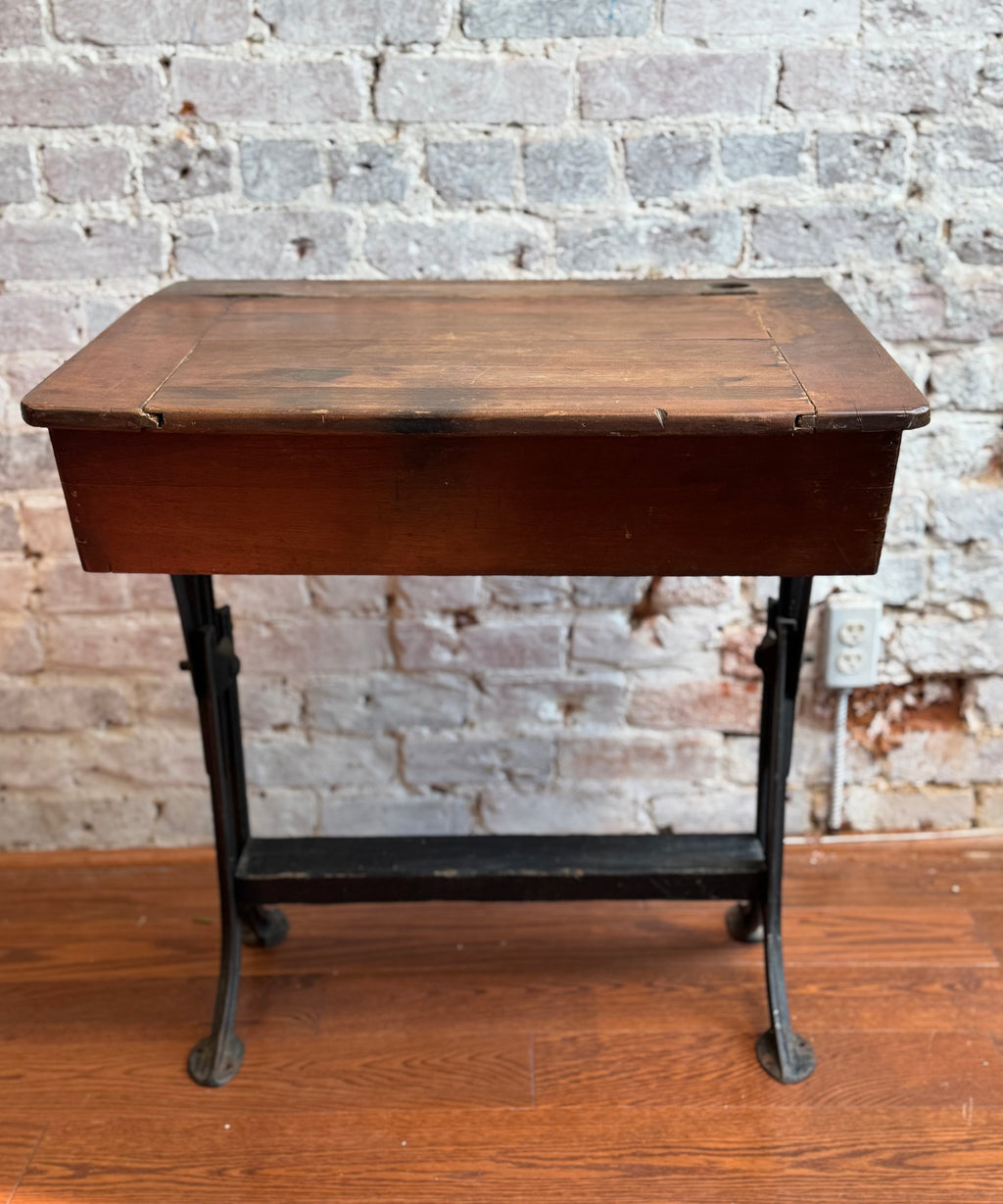Antique School Desk – Chestnut Lane Antiques & Interiors