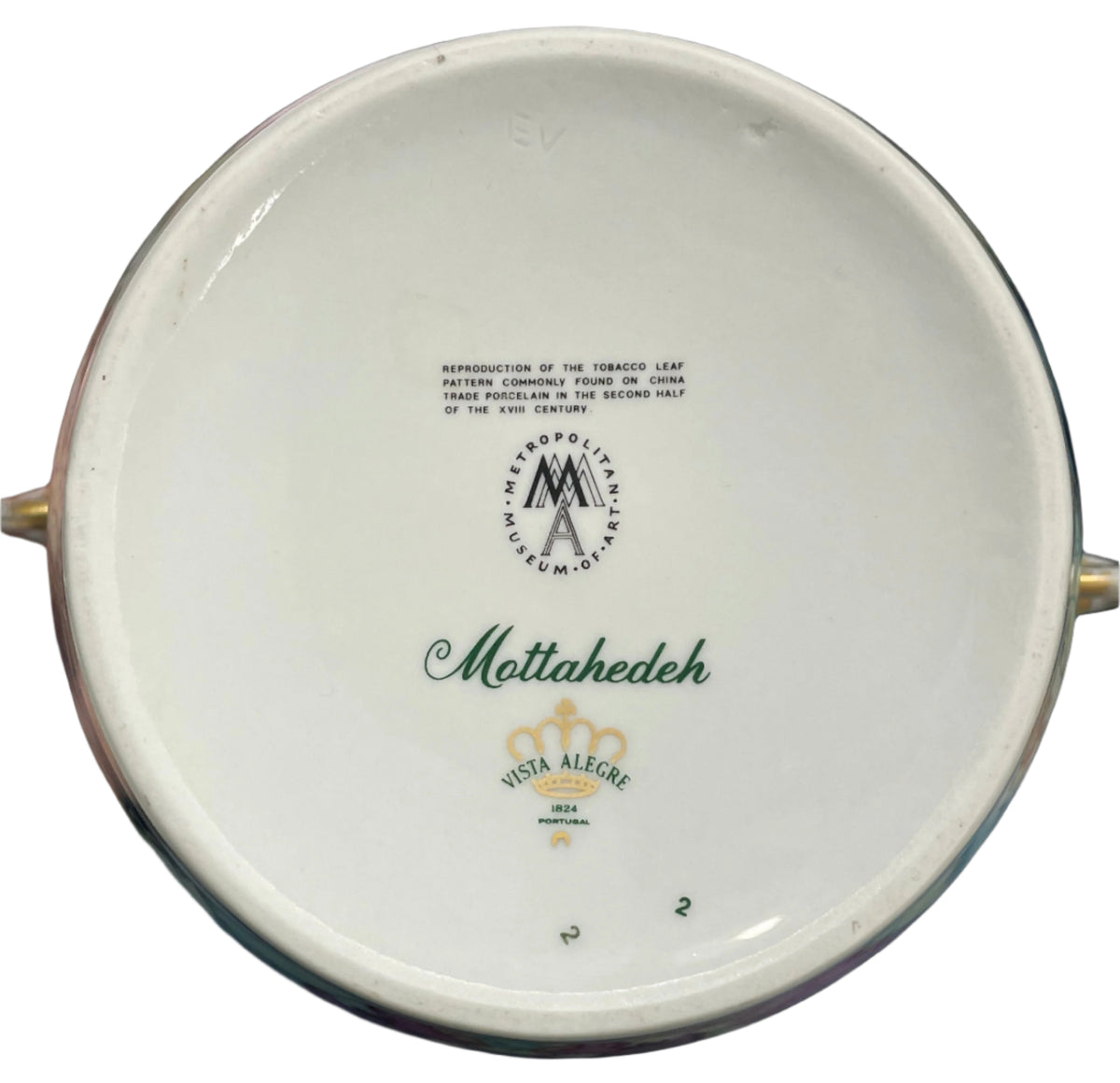 Mottahedeh Tobacco Leaf Cachepot – Chestnut Lane Antiques & Interiors