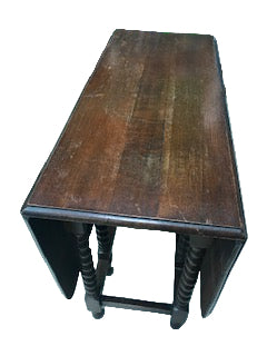 Reproduction Twisted Barley Style Table – Chestnut Lane Antiques ...