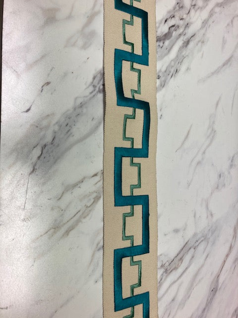 Schumacher Peacock Color Turret Tape – Chestnut Lane Antiques & Interiors